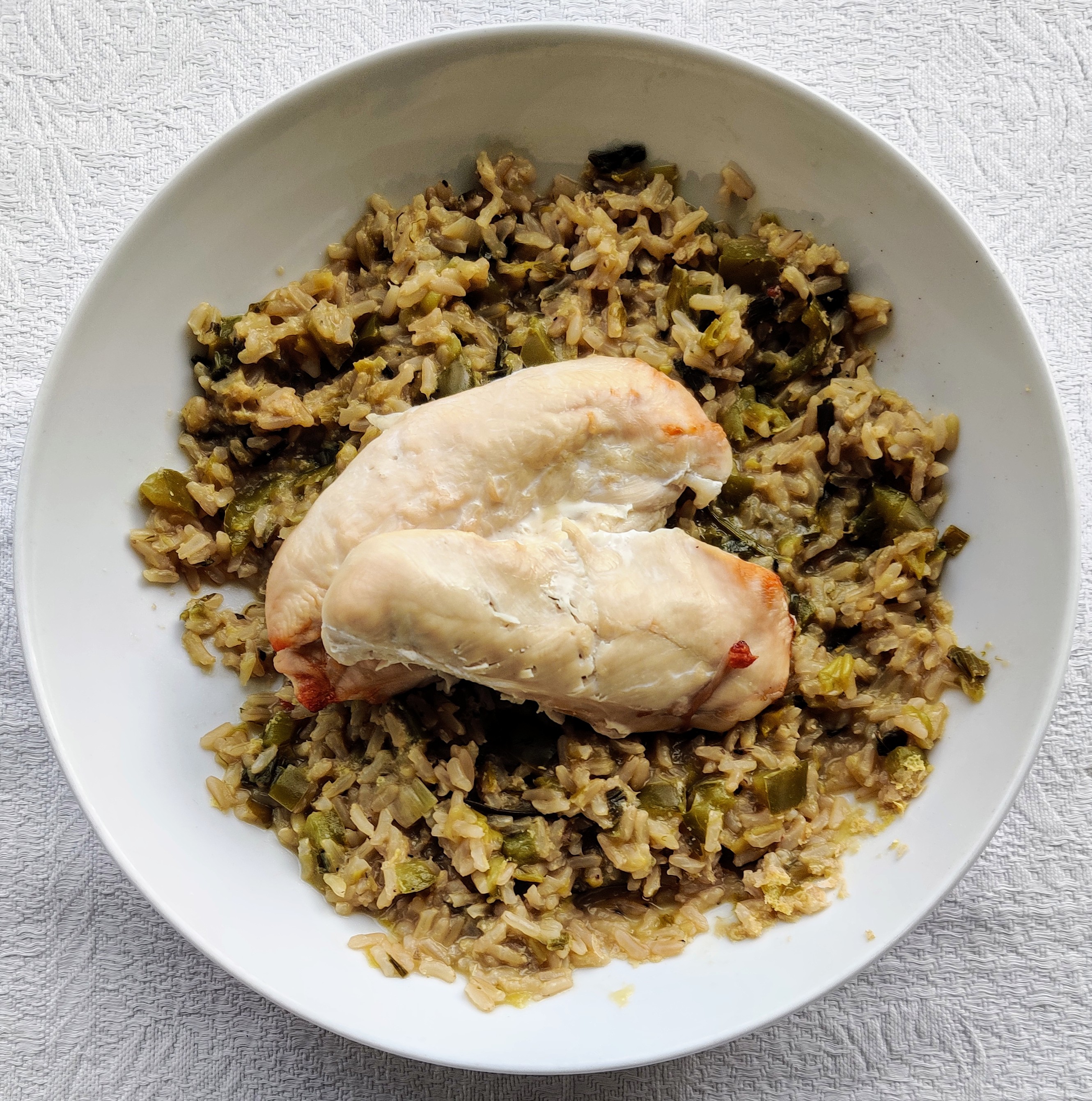 Rosemary Rice with Roast Chicken Breasts – Googies Kitchen Life