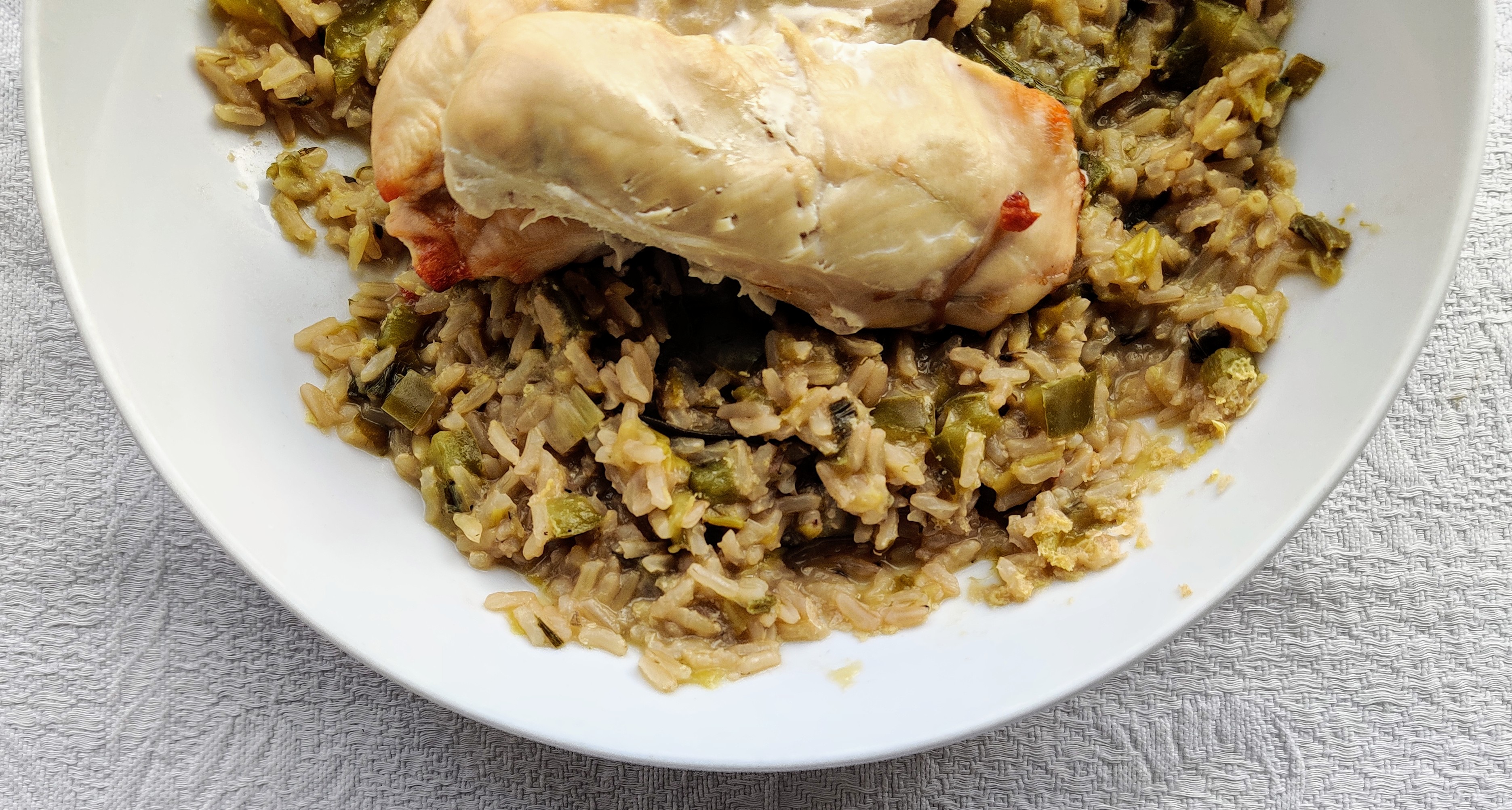 Rosemary Rice with Roast Chicken Breasts – Googies Kitchen Life