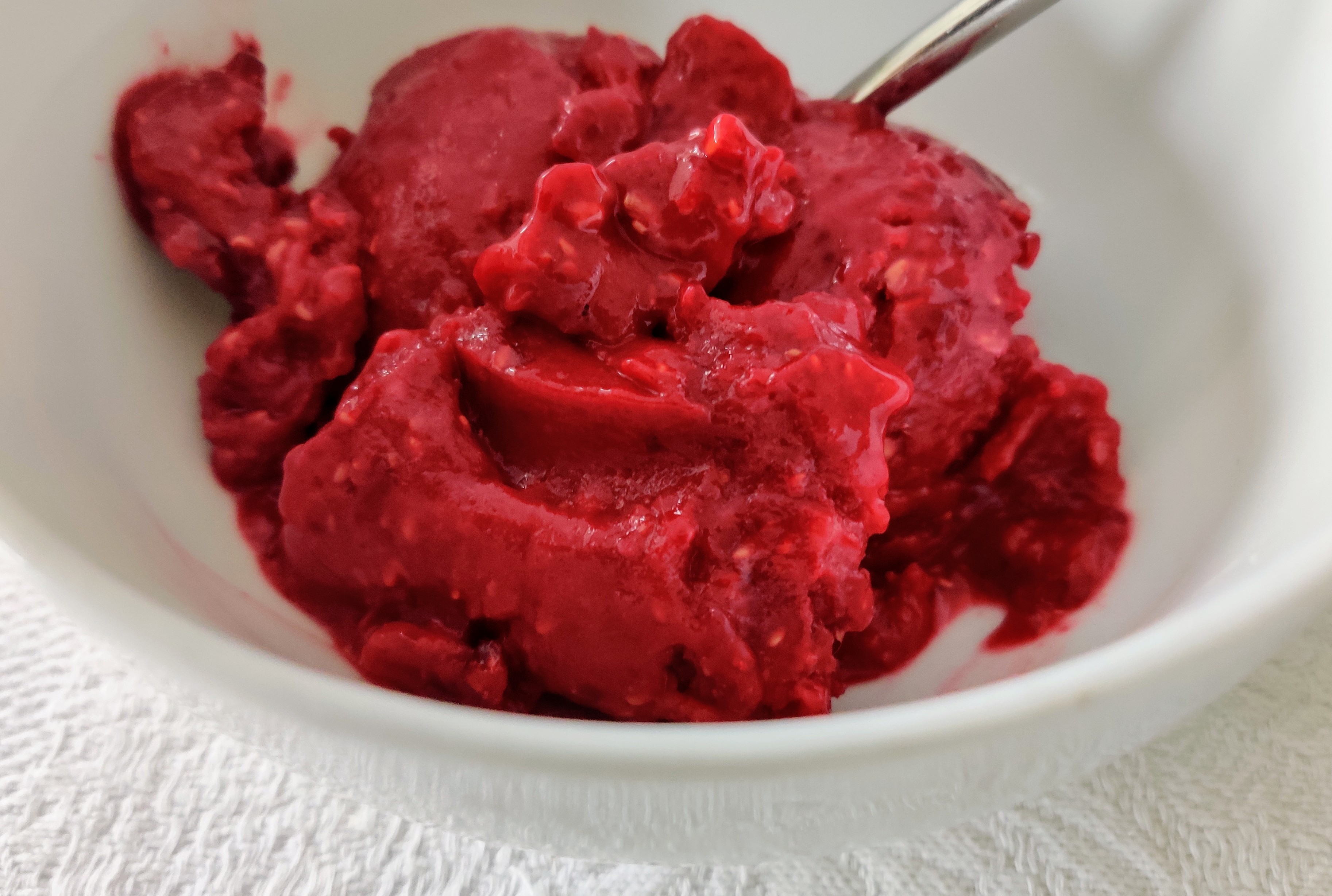 3 Ingredient Radiant Raspberry Sorbet – Googies Kitchen Life