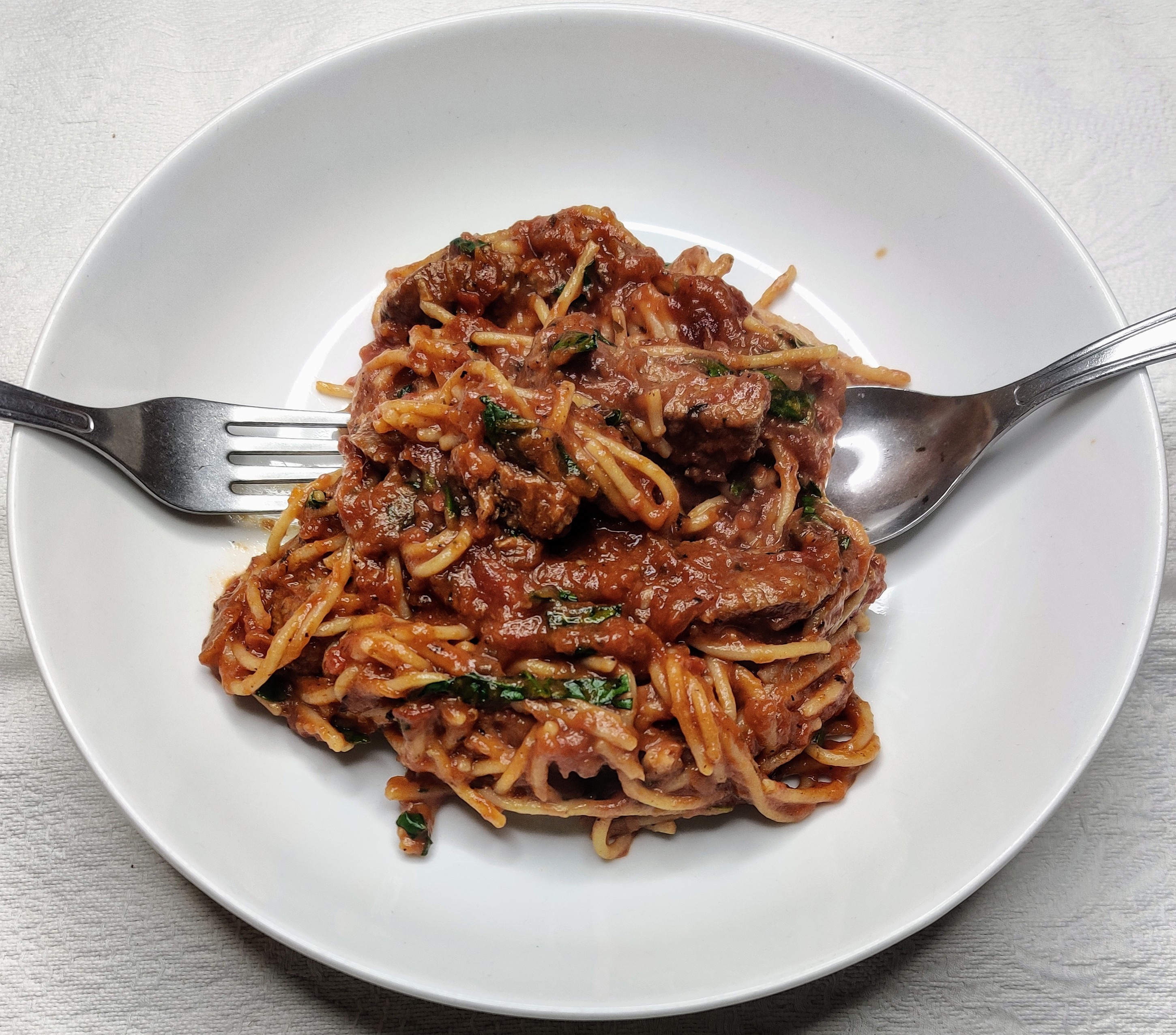 Oven Baked Chunky Beef Spaghetti Bolognese – Googies Kitchen Life