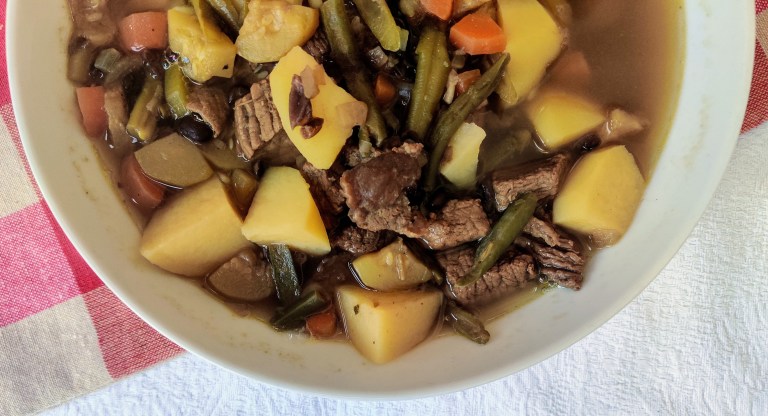 Oven Baked Beef and Black Bean Stew – Googies Kitchen Life