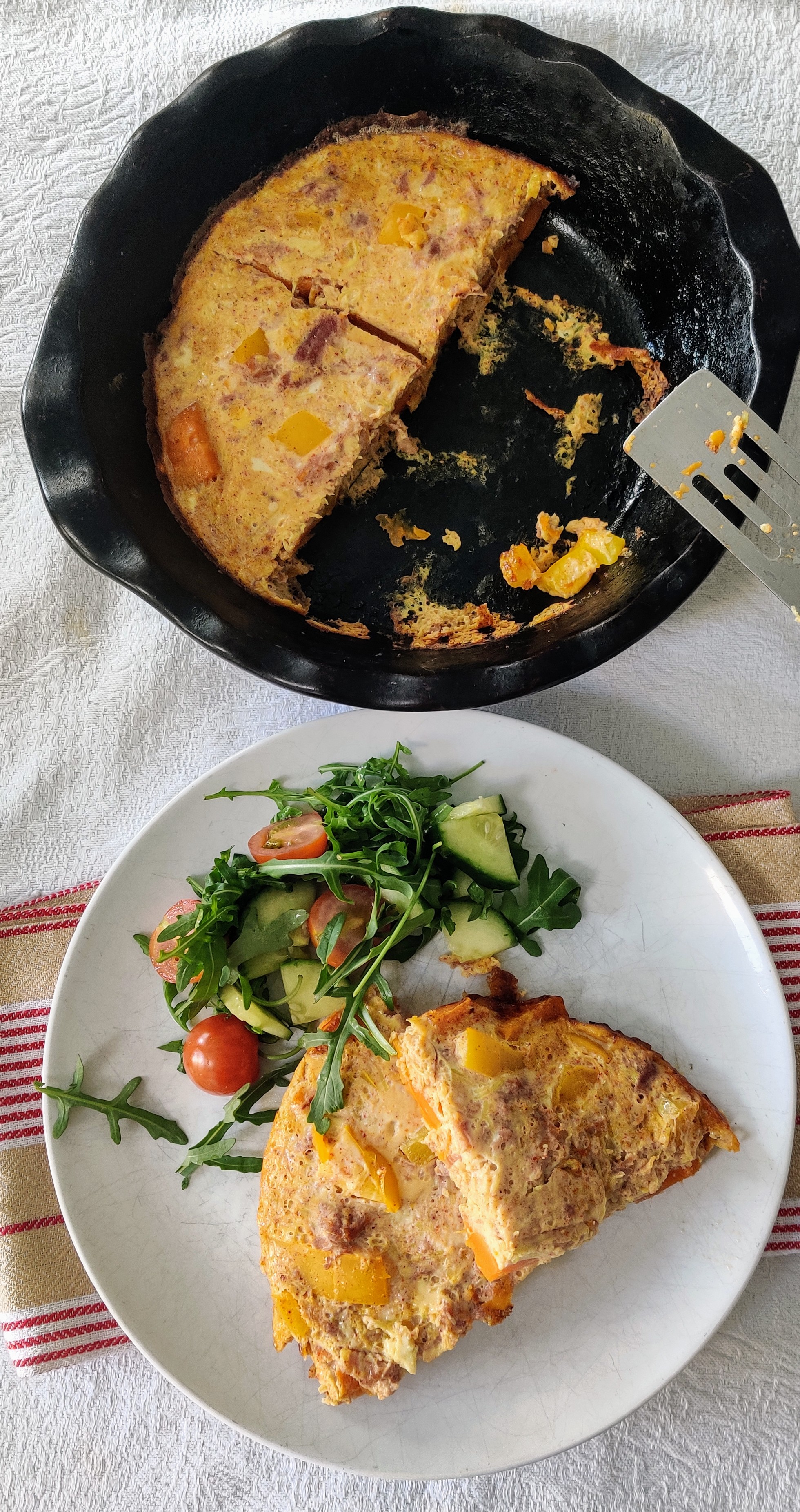 Southern Spice Sweet Potato Omelette – Googies Kitchen Life