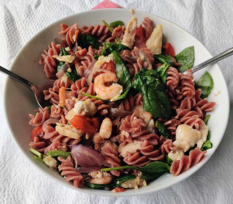 Cajun Spice Seafood Pasta – Video Version – Googies Kitchen Life