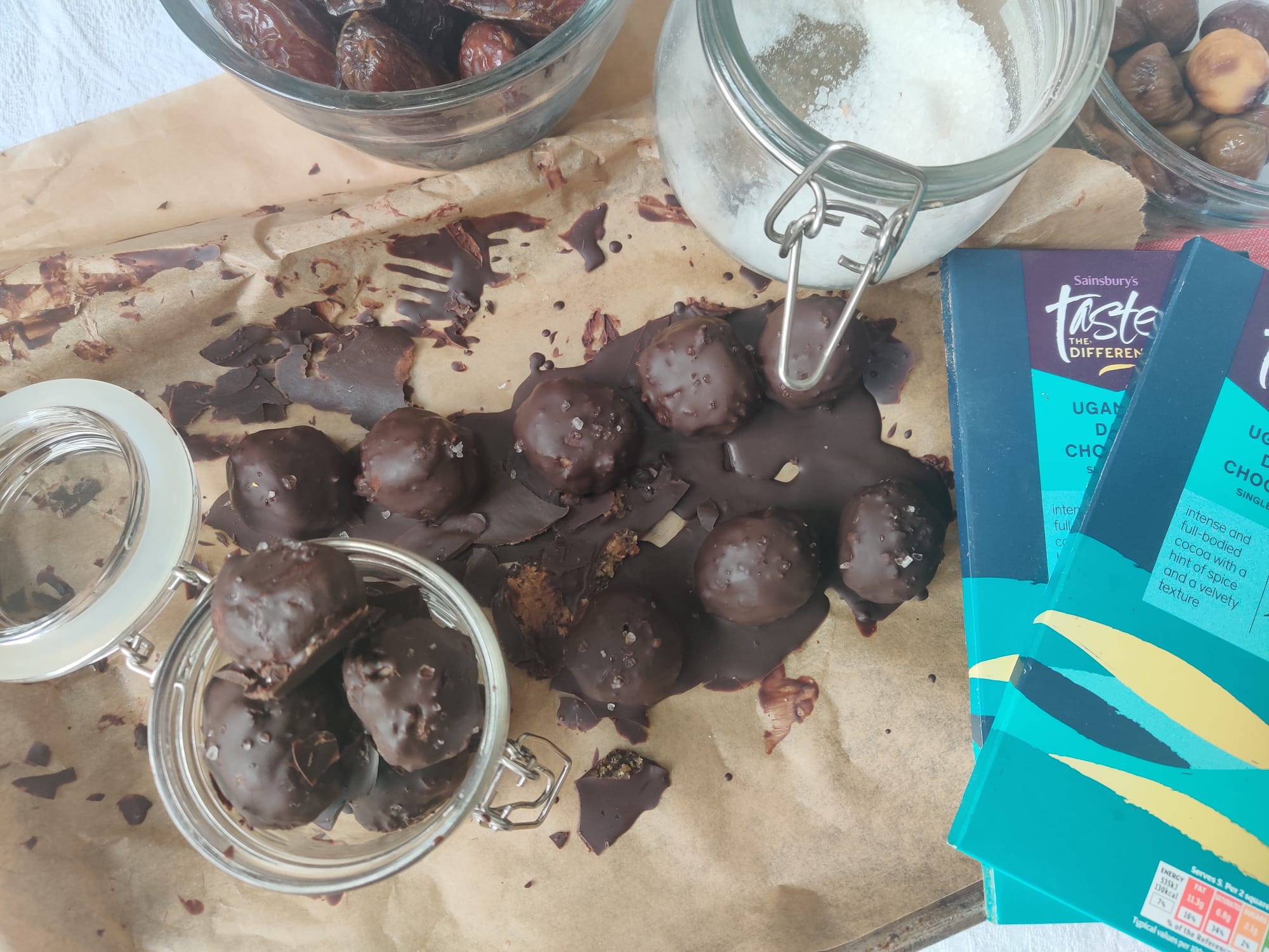 Christmas Spice Chestnut and Date Chocolates – 24 Days of Christmas ...