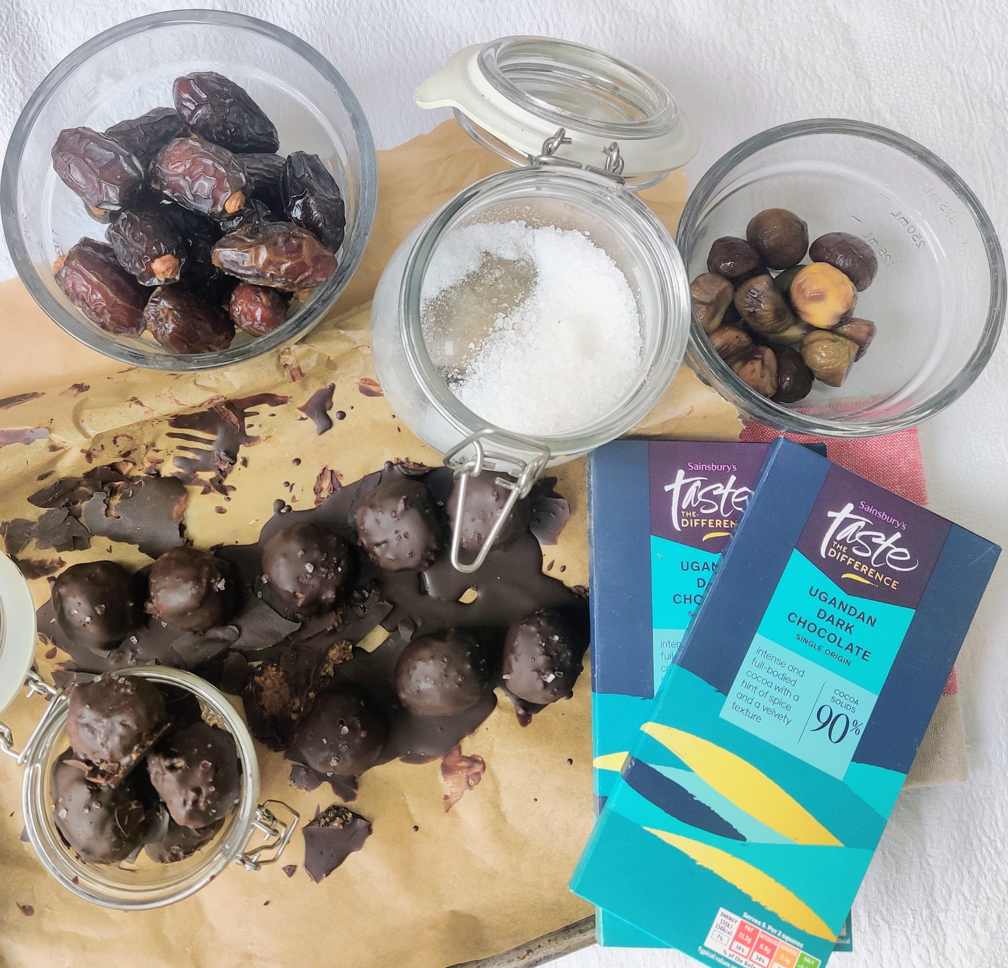 Christmas Spice Chestnut and Date Chocolates – 24 Days of Christmas ...